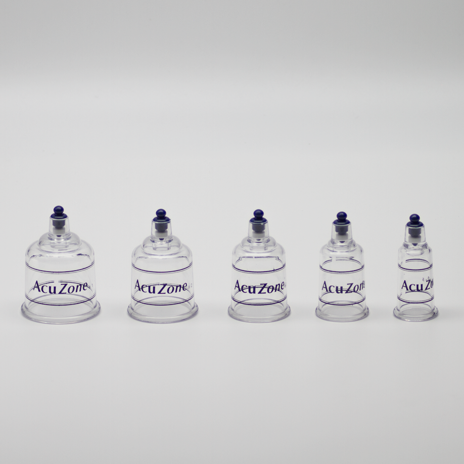 AcuZone Premium Quality Cupping Set w/ 19 Cups, *INCLUDES the Extension ...